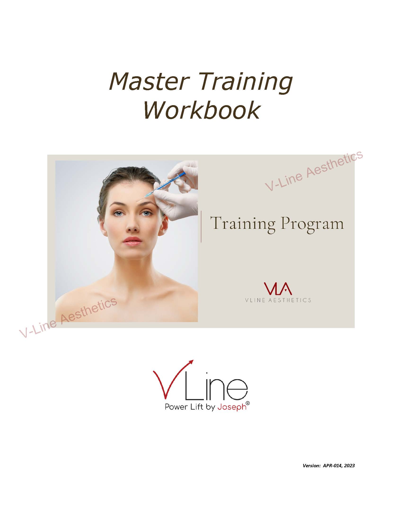 Master Training Course Book - V LINE AESTHETICS