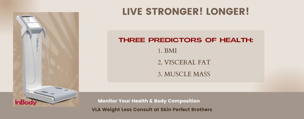 Step 5: InBody Full-Body Scan - V LINE AESTHETICS